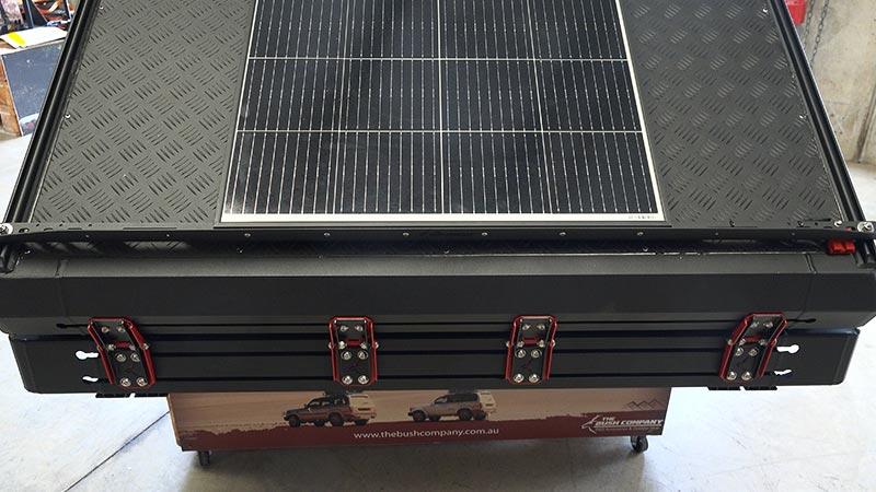 The Bush Company Solar Panel Bracket – TGM Overland Outfitters