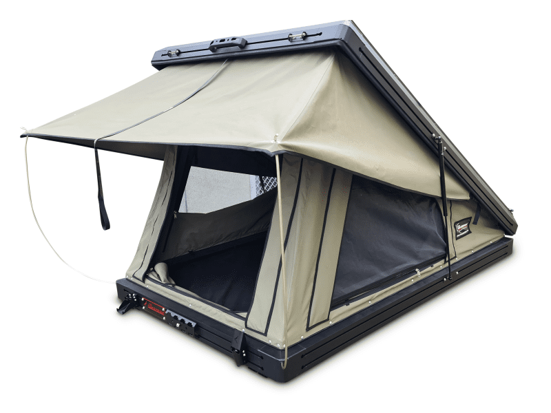 The Bush Company AX27™ Clamshell Rooftop Tent – TGM Overland Outfitters